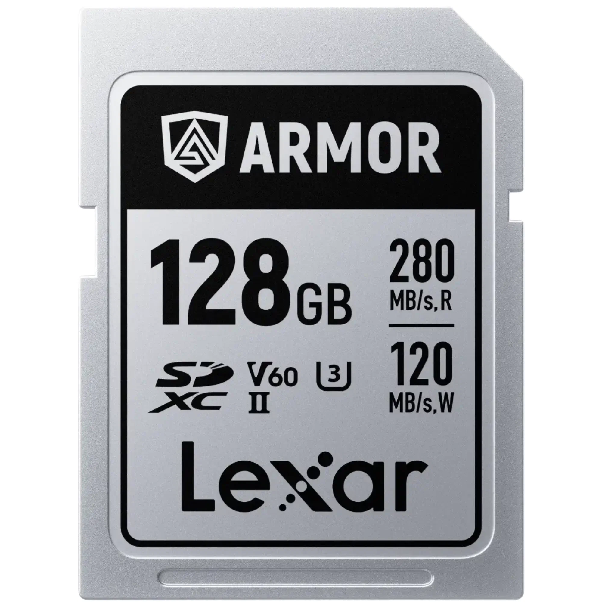 Thẻ nhớ SD Lexar 128GB ARMOR SILVER PRO UHS-II V60 280MB/s